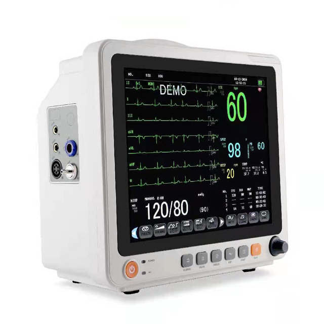 Multi Parameter Medical Monitor Central Display ECG Monitor For 12B ...